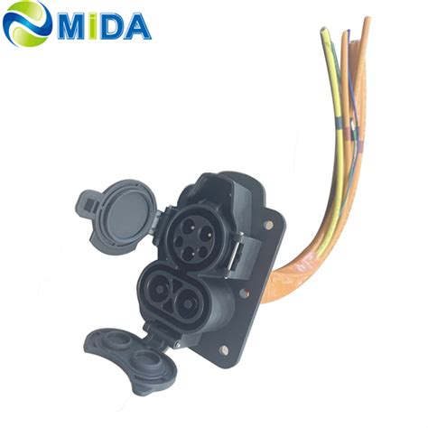 China Manufacturer For Ev Charging 3 Pin Plug Dc 150a 200a Ccs1