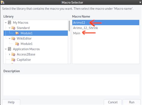 How Can I Delete These Highlighted Macros R Libreoffice