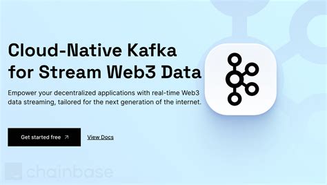 Kafka The 1 Web3 Data Infra