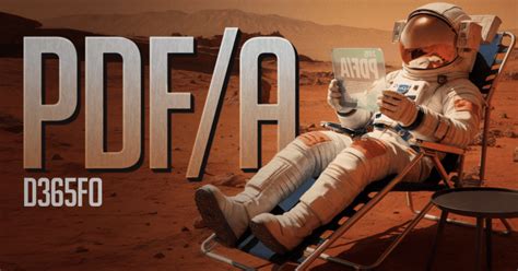 Generate Ssrs Reports As Pdfa Documents In D365fo