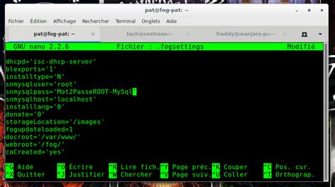 Fog Project Activer Le Mot De Passe Root De Mysql Memo