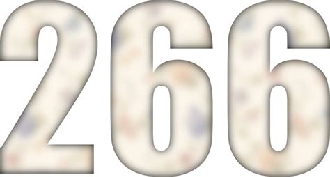 О числе 266 двести шестьдесят шесть математические свойства перевод склонение и факты Про
