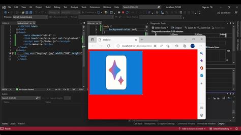 Website In Visual Studio 2022 HTML CSS YouTube