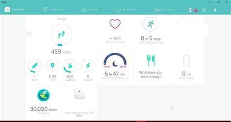 fitbit for windows 10 updated with better syncing user interface and