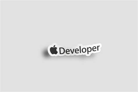 İos Developer Temalı Yazılımcı Laptop Sticker Coders Home
