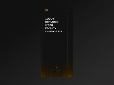 Mobile Dropdown Menu Awwwards