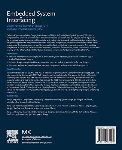 Pre Owned Embedded System Interfacing Design For The Internet Of Things Iot And Cyber
