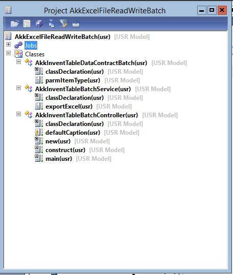 Export Excel File Through Batch Job In Ax 2012