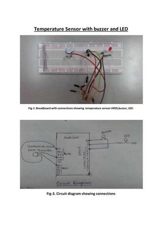 Temperature Sensor With Buzzer And Led DOCX Consumer Electronics Technology Computing