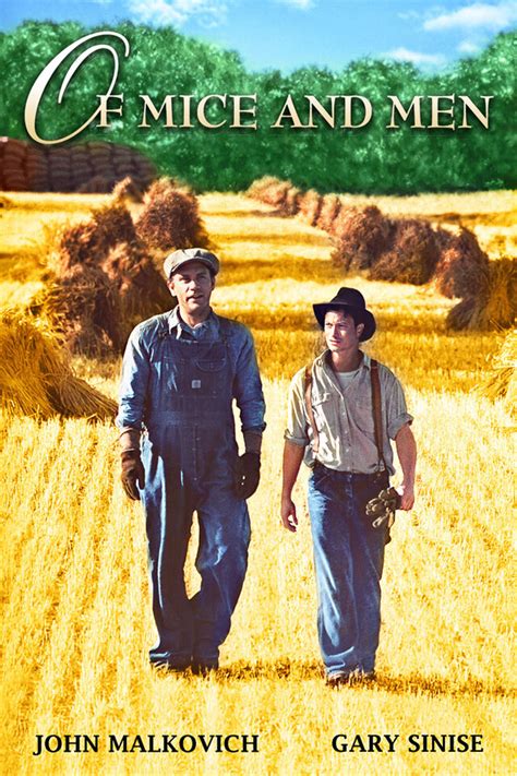 Постеры: О мышах и людях / Обложка фильма «О мышах и людях» (1992) #1648490
