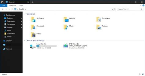 File Explorer In Windows 10 Is Getting A Dark Theme