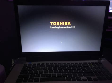 Toshiba Laptop Loads In But Then Gets Stuck On Blacks Screen Where I Can Still Move The Mouse