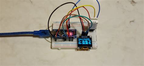 building an arduino temperature monitor with dht22 and 0 96 oled disp zaitronics