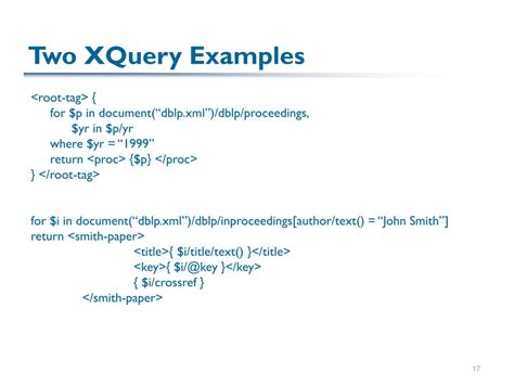 Ppt Querying Xml Xpath Xquery And Xslt Powerpoint Presentation