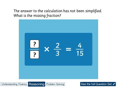 Year 6 Fractions Multiply Fractions Simplest Form Teaching Resources
