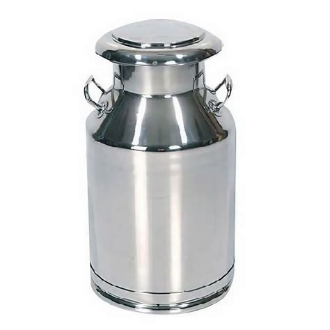 Silver Stainless Steel Milk Container Capacity 10 Litre At ₹ 2100