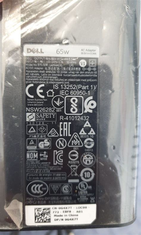 Dell Laptop Charger W Computers Tech Parts Accessories Chargers On Carousell