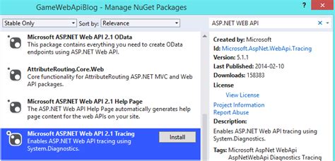 Aspnet Web Api Twój Tracewriter Generującu Logi W Postaci Html