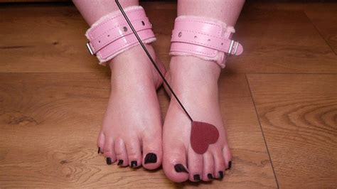 Buy It Pink Foot Cuffs No Talking Anastasia Gree Clip Store