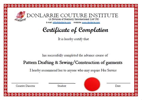 Online Sewing Courses Donlarrie