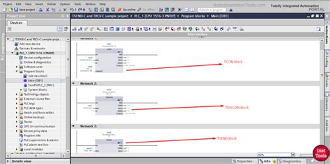 Transferring Data Across PLC Systems TSEND C TRCV C