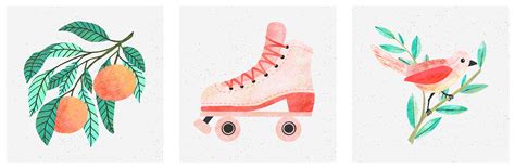 Illustrating With Layered Texture And Color In Procreate Liz Kohler Brown