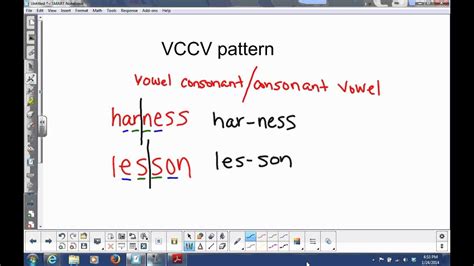 Vccv Syllable Division Worksheets