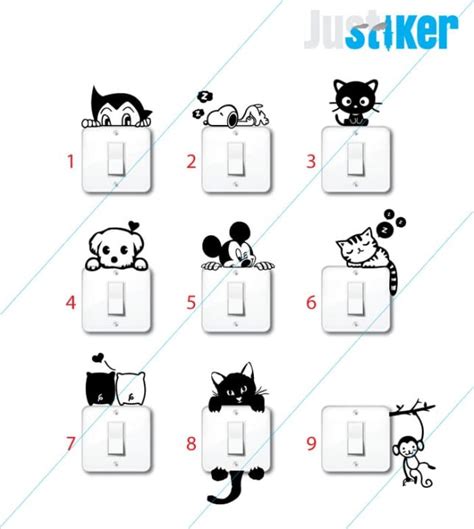 Sticker Dinding Dekorasi Saklar Lampu Stop Kontak Lazada Indonesia