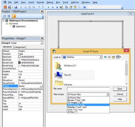 Menambahkan Gambar Pada Userform Vba Powerpoint Dengan Mudah