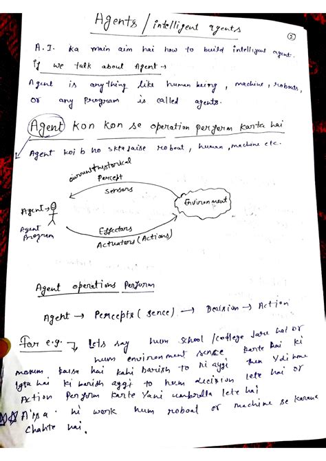 SOLUTION Nlp And Artificial Intelligence Best Handwritten Notes Studypool