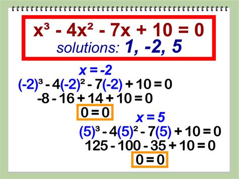 Factor Cubic Polynomials Worksheet