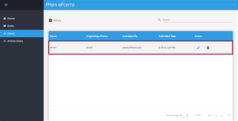 Adding An Eform Submission