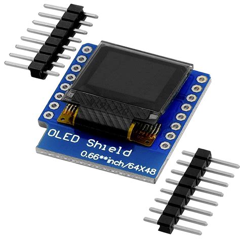 066 Inch Oled Display Module Iici2c Interface For D1 Mini