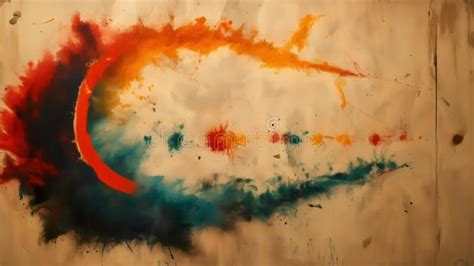 A Weblike Map With Various Arrows Connecting Nodes Of Swirling Thoughts