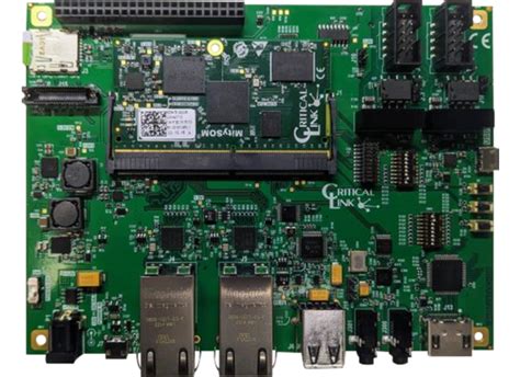Mitysom Am62 Development Kit 80 001694 Critical Link Mouser