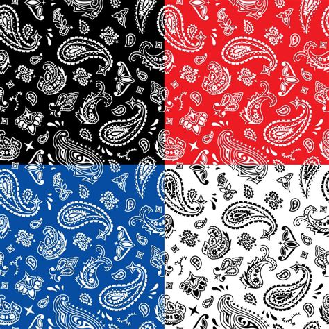 Bandana Seamless Pattern 20328887 Vector Art At Vecteezy