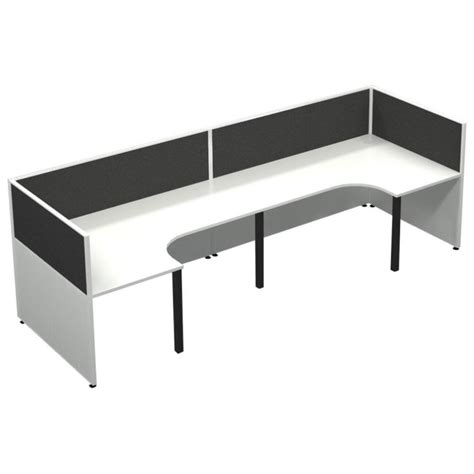 Citi System Panel Screen U Pod 2 Person Workstation Empire Furniture Citi System Panel Screen U Pod 2 Person Workstation Empire Furniture