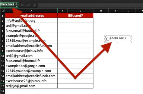 Checkbox In Excel How To Create A Checklist