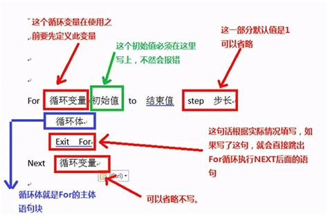 怎么让for循环停止vba基本语法之for循环结构，有什么含义，具体该怎么使用？ Csdn博客