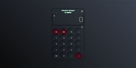 Github Sankar Raulcalculatorweb A Simple Web Based Calculator