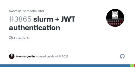 slurm jwt authentication · issue 3865 · aws aws parallelcluster · github
