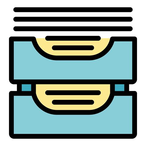 Modern Printer Printing Multiple Documents Efficient Office Workflow 52731219 Vector Art At