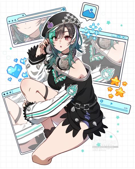 Rindo Chihaya Hololive And More Drawn By Sushida Hayari Danbooru