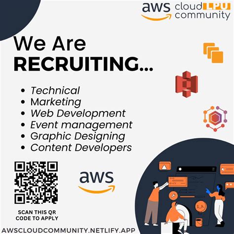 Aws Awseducate Cloud Marketing Content Webdevelopment Recruitment… Aws Cloud Club At