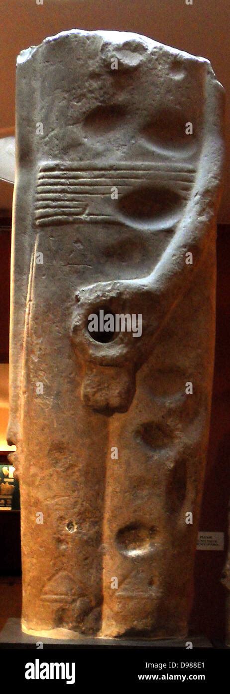 Koptos Sculpture Predynastic Statue Of Min A Ferrtility God Of Pre