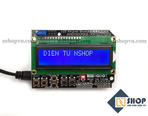Lcd1602 Keypad Shield Nshop