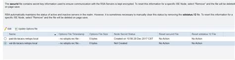 Solved Ise Nodes Out Of Sync Cisco Community