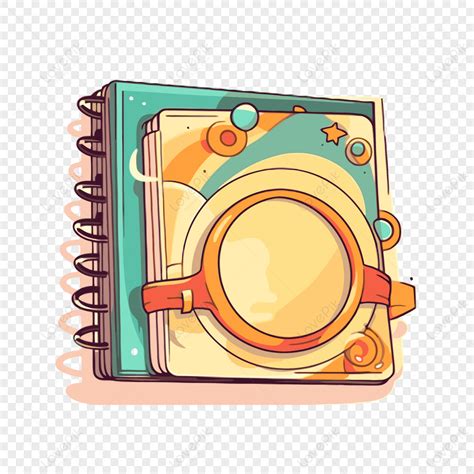 Binder Ring Clipart The Cartoon Ring Of A Book And A Notebook Vector