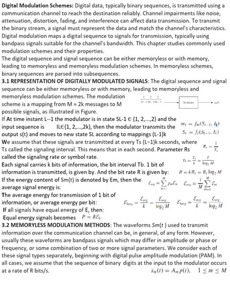 Communcation Short Lessons 3 Pdf Modulation Computer Engineering