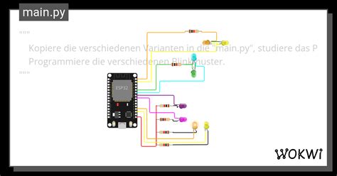 Micropython Schrittmotorsteuerung Wokwi Esp32 Stm32 Arduino Simulator